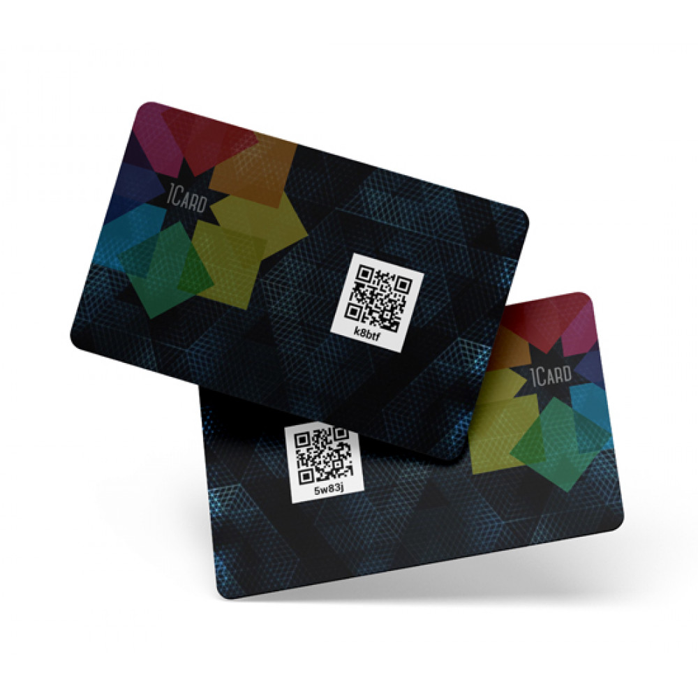 1Card Duo - RFID Blocker cum Digital Business Card